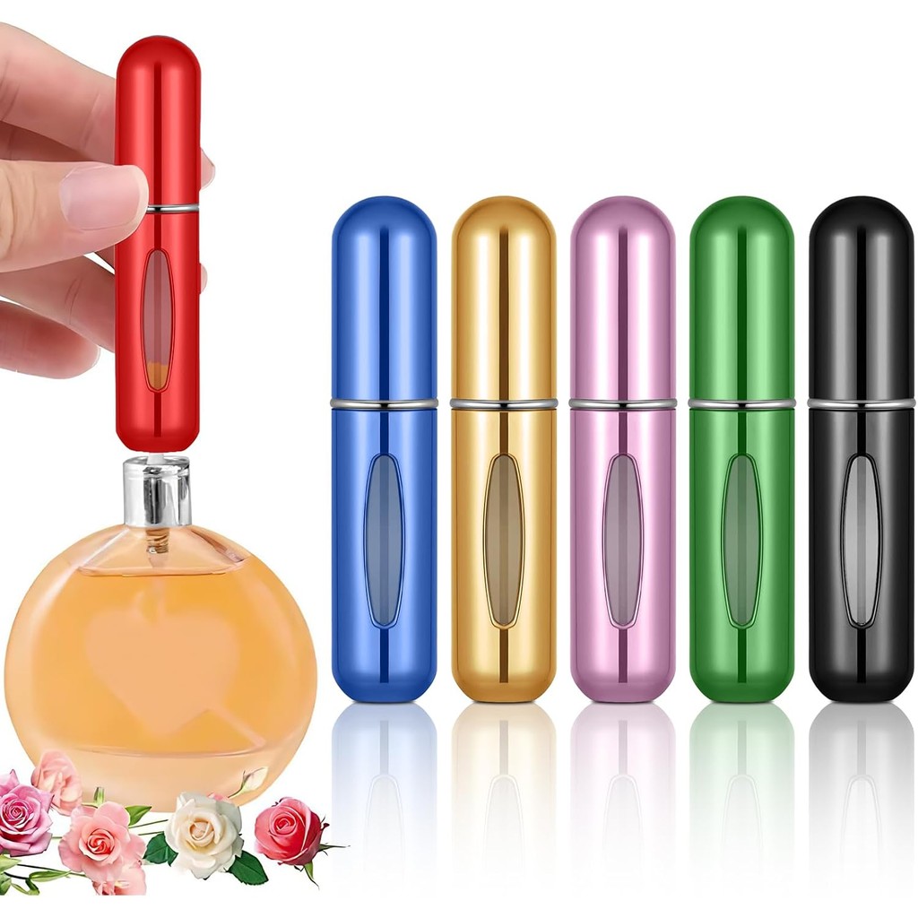 Jual Botol Refill Parfum Atom Spray 5ml Traveling Mini Colok Otomatis ...