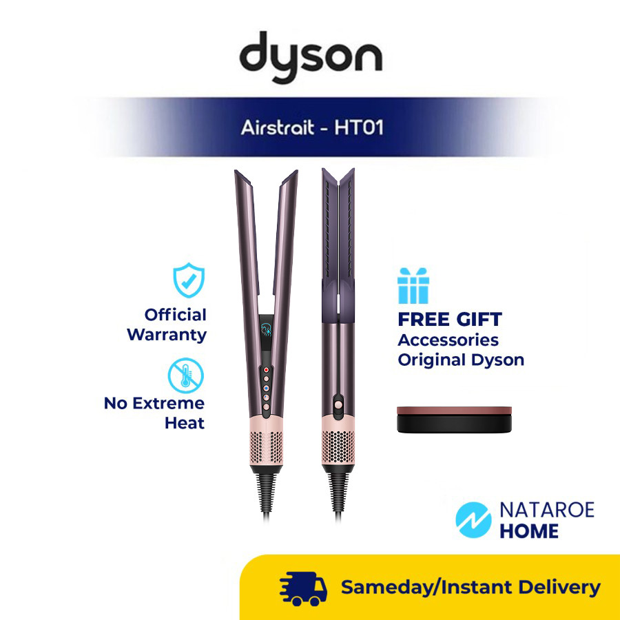Jual Dyson Airstrait Straightener HT01 (Jasper plum) | Shopee Indonesia