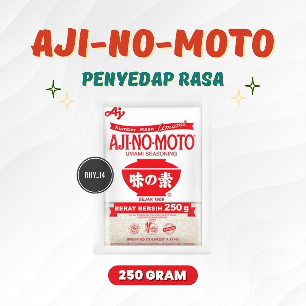 Jual Ajinomoto Micin Penyedap Rasa 250 gr Penambah Rasa | Shopee Indonesia