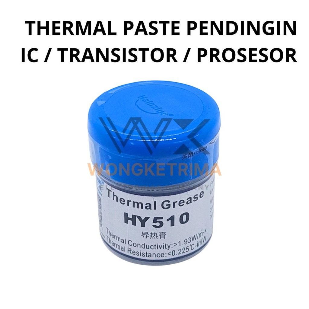 Jual Thermal Paste Pendingin Ic / Transistor / Prosesor Pasta Pendingin ...