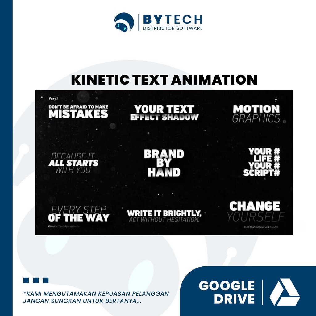 Jual KINETIC TEXT ANIMATION | PREMIERE PRO | Shopee Indonesia