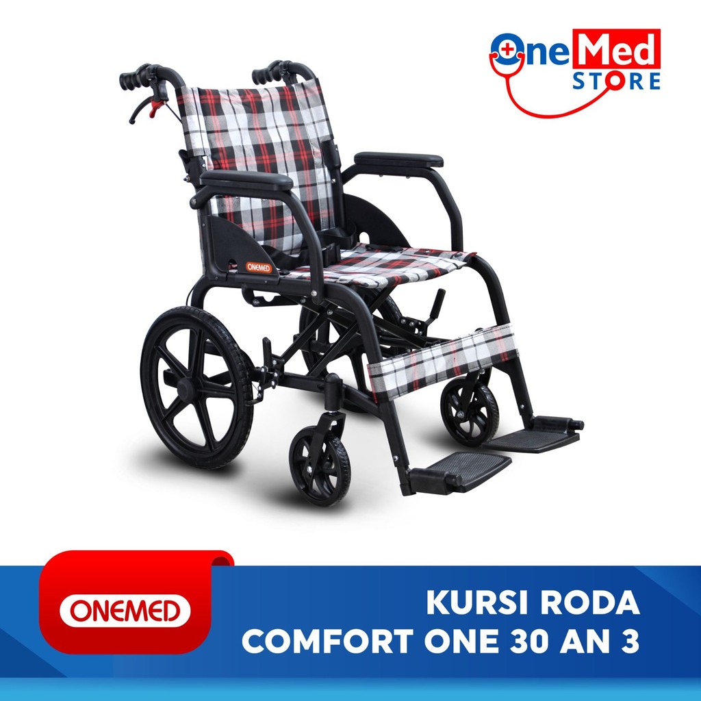 Jual Kursi Roda Comfort One 30 AN 3 Kotak Onemed | Shopee Indonesia