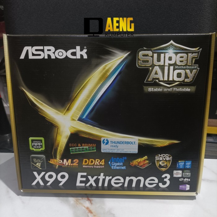 Jual Motherboard Mainboard Mobo PC Merk ASRock X99 EXTREME3 Socket 2011 ...