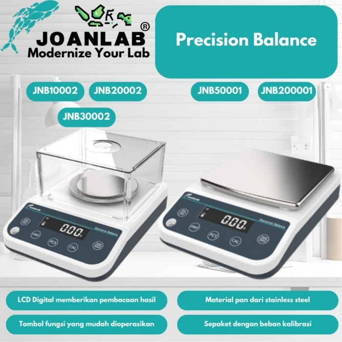 Jual JOANLAB Precision Balance Timbangan Digital Electronic Kapasitas 1 ...