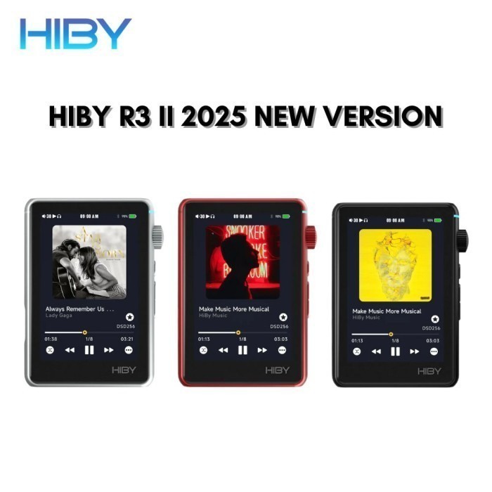Jual HIBY R3 II 2025 Portable Music Player Supporting High-Resolution Audio And Streaming ...
