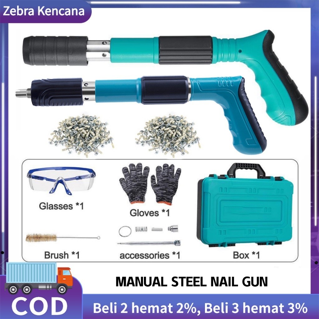 Jual MURAH Nail Guns Alat tembak paku beton Fastening Gun Alat Mesin ...