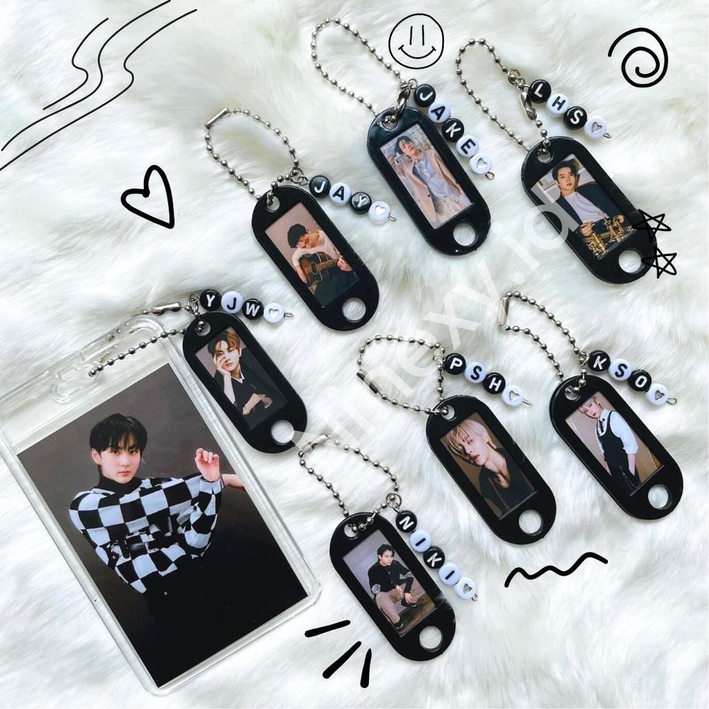 Jual gantungan kunci enhypen fanmade / keychain enhypen unofficial ...