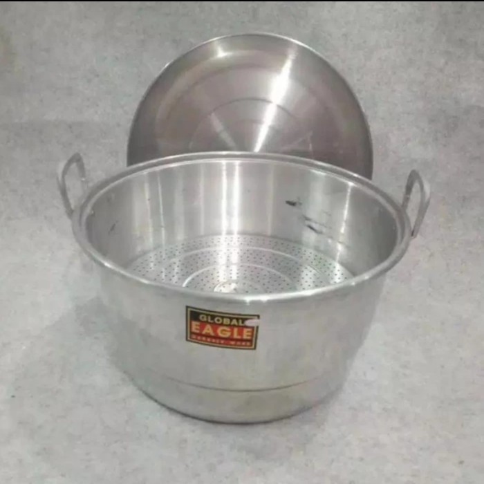 Jual Langseng/Dandang/Kukusan Alumunium Besar 50 Cm Global Eagle ...