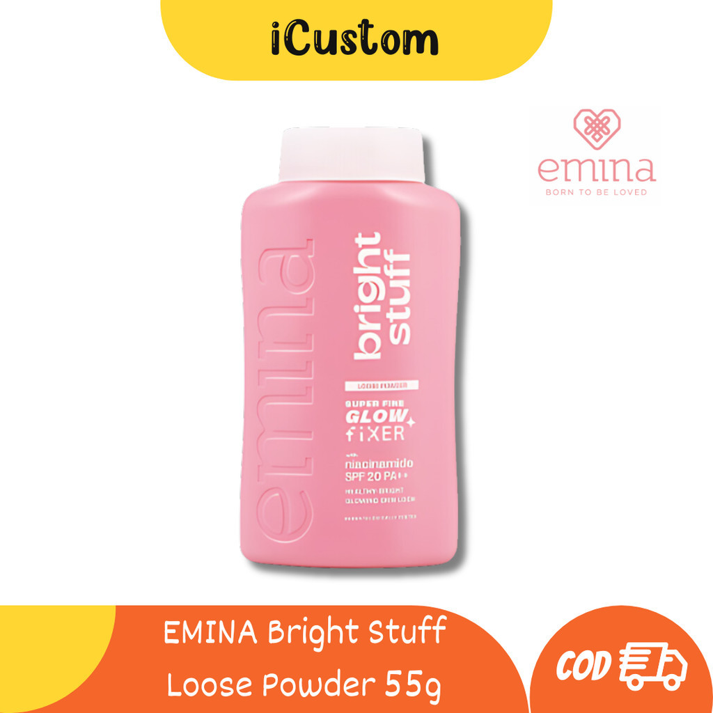 Jual EMINA Bright Stuff Loose Powder 55g | Shopee Indonesia