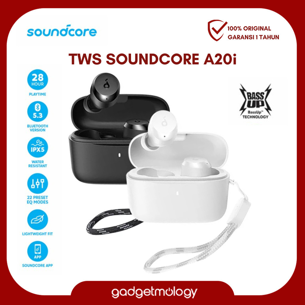 Jual Anker Soundcore TWS A20i True Wireless Earbuds Headset Bluetooth 5 ...