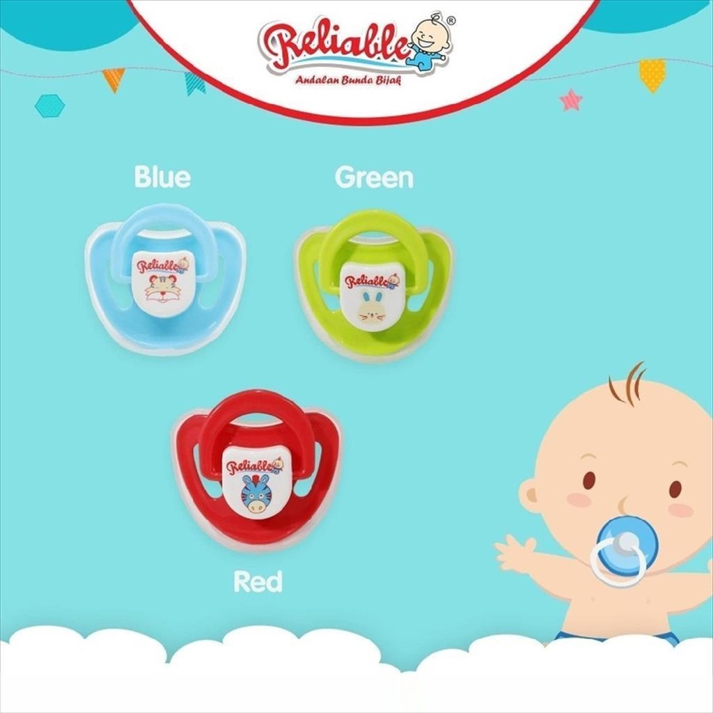Jual Reliable Empeng Bayi Dot Aurora Round Pacifier | Shopee Indonesia