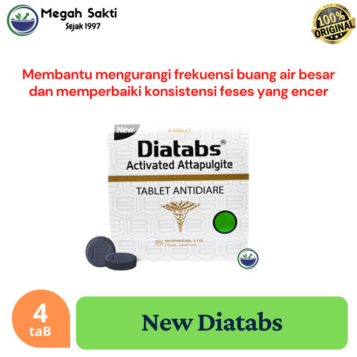 Jual MGS - New Diatabs - Obat Antidiare, Penyerap Racun dan Pereda ...