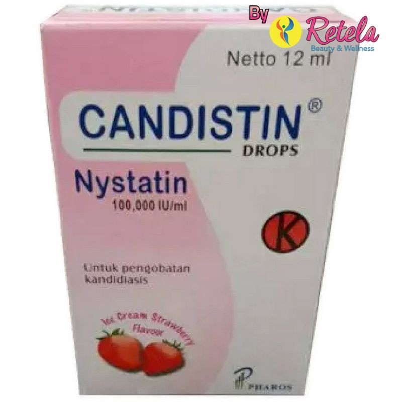 Jual CANDISTIN DROPS STRAWBERRY 12ML | Shopee Indonesia
