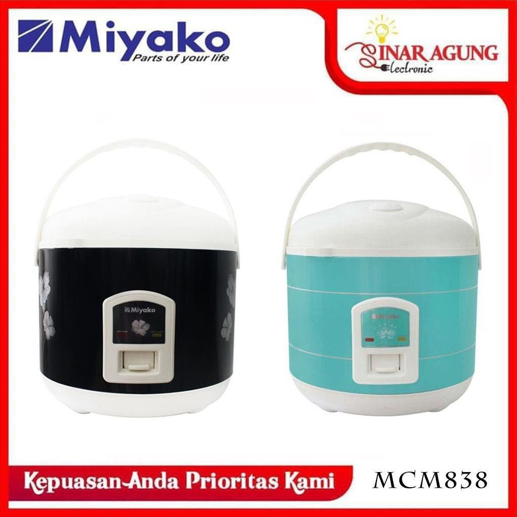 Jual MIYAKO MCM838 / MCM-838 RICE COOKER 3 IN 1 - GARANSI RESMI ...