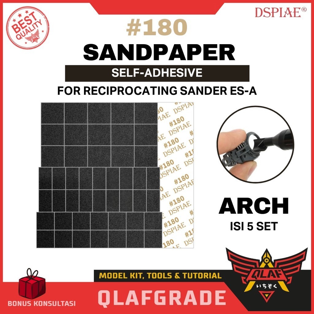 Jual Amplas 180 for ARC Round Sanding Head Reciprocating Sander MSP ...