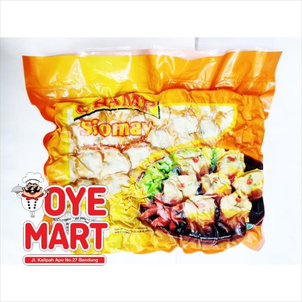 Jual CHAMP CHICKEN & FISH SIOMAY 900GR ISI 50PCS SIOMAY AYAM DAN IKAN ...