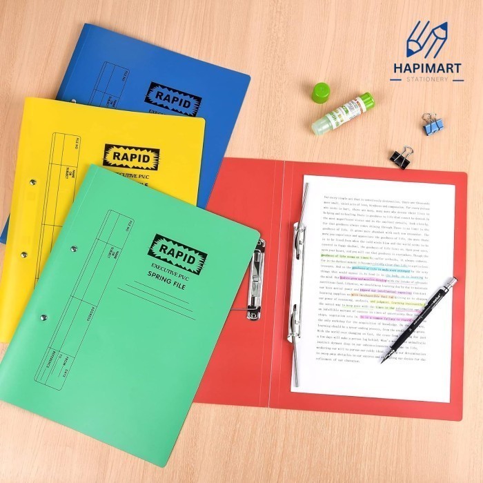 Jual File Folder Plastic Presentation Book Clear Filing Folders A4 Document Keeper Clear Holder ...