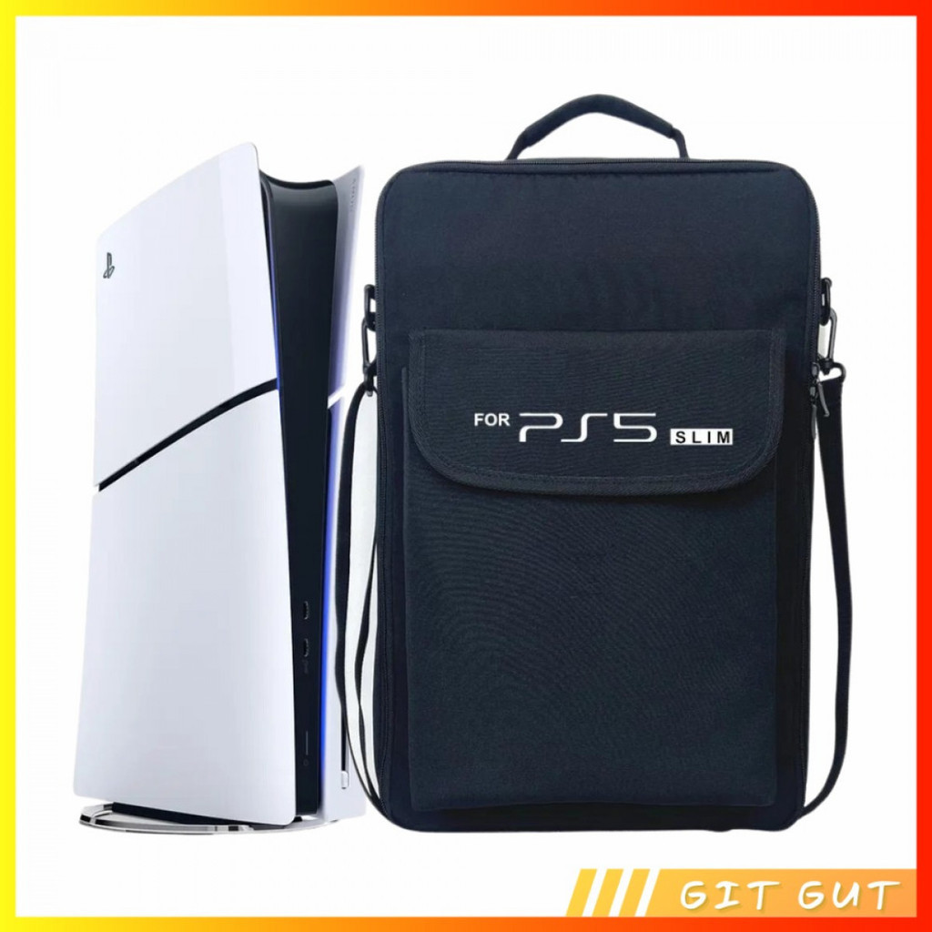 Jual PS5 SLIM Tas Ransel Backpack Travel Case Storage Bag With Logo ...