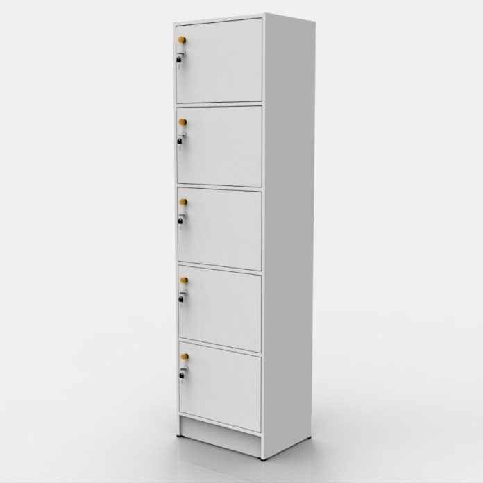 Jual Aufa Lemari locker loker 5 pintu kunci rak susun tingkat kayu ...