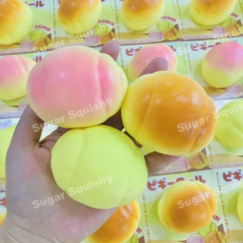 Jual Sugar Squishy Piggy Buns Slow Rebound Pinch Decompression Vent Toy ...