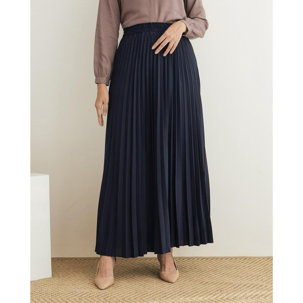 Jual Terlaris -Geulis.id GIA SKIRT MONOCHROME COLOR / ROK PLISKET (8 ...