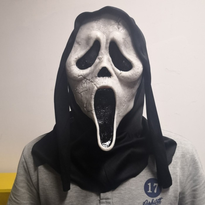 Jual Art Horror Movie Halloween Scream Mask Demon Screaming Ghostface ...