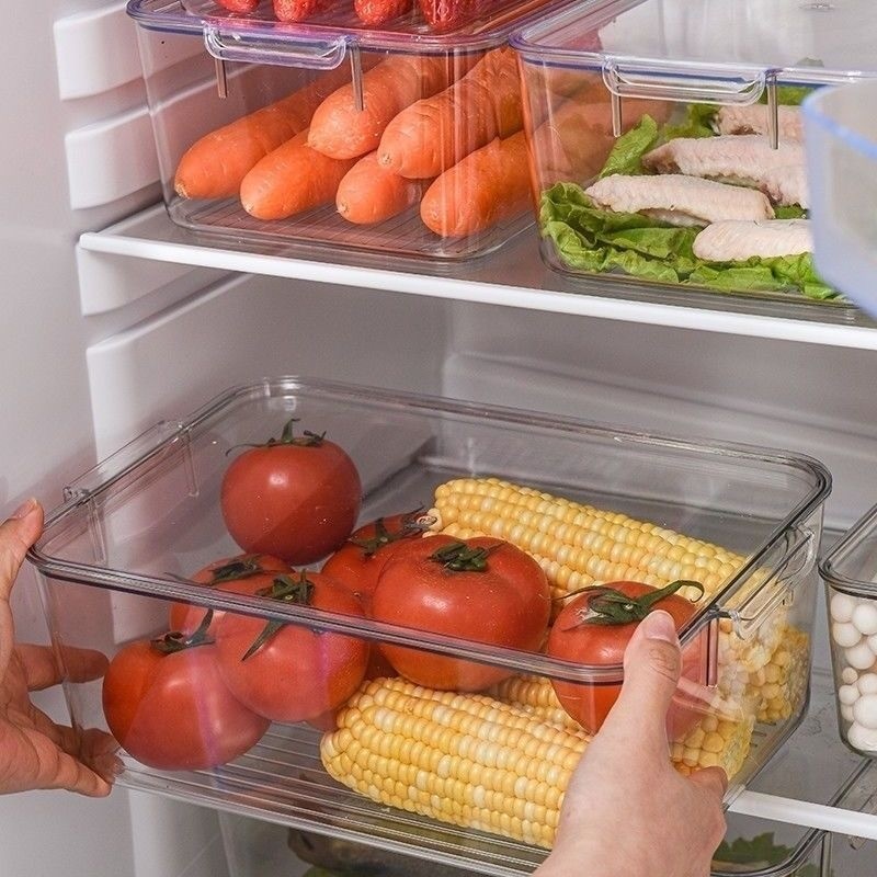 Jual XT198_Kotak Kontainer Tempat Penyimpanan Toples Makanan Sayur Buah ...