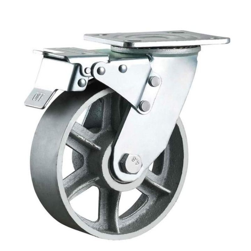 Jual RODA BESI 6" X 50mm RANGKA PUTAR REM PLAT 5mm HEAVY DUTY | Shopee ...