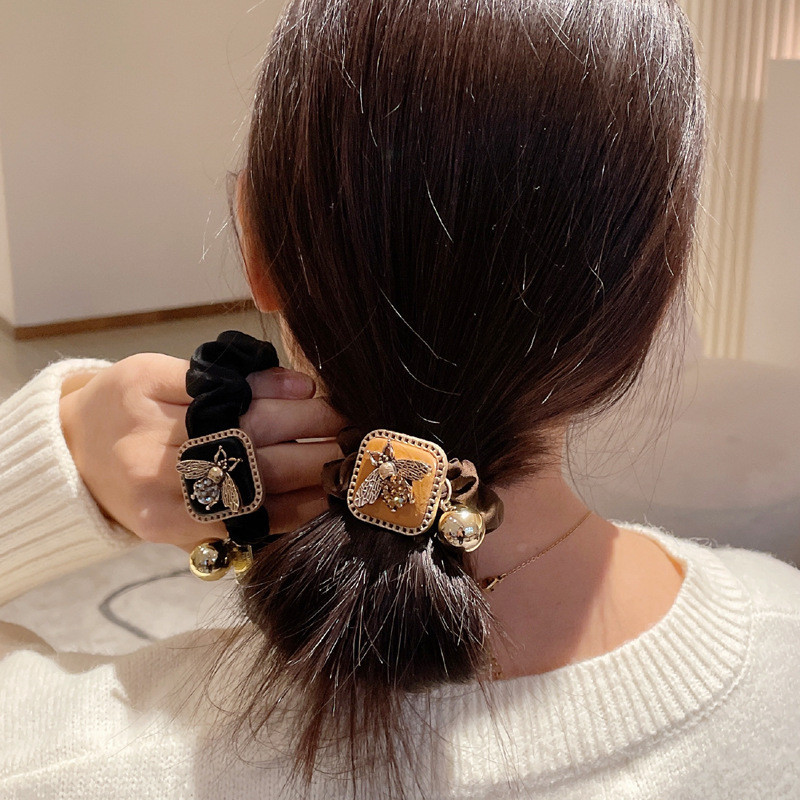 Jual Bando Rambut Lebah Gaya Klasik Tali Rambut Wanita Ikat Rambut ...