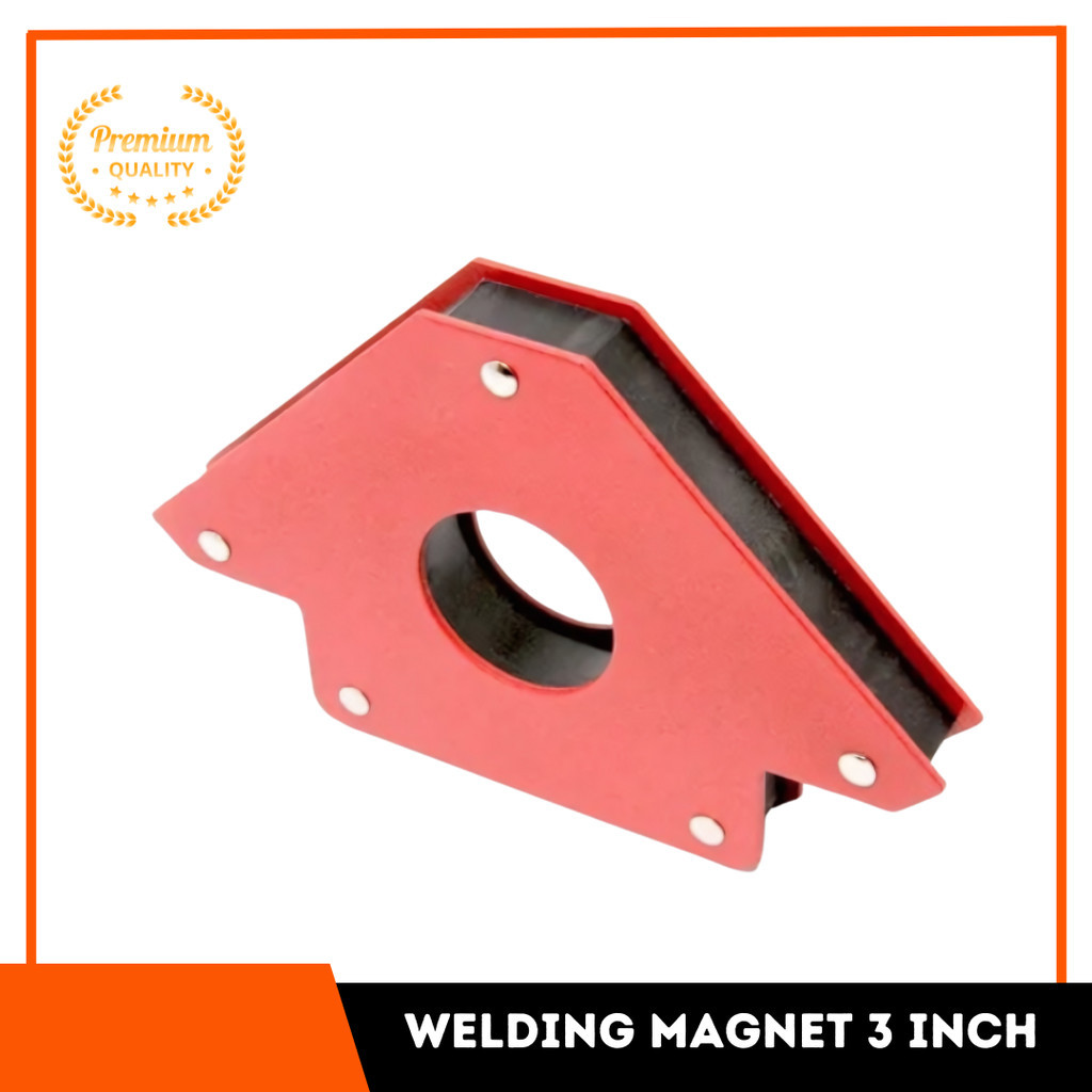 Jual Welding Magnet 3 Inch Siku Magnet Besi Las Welding Klem Siku Sudut ...