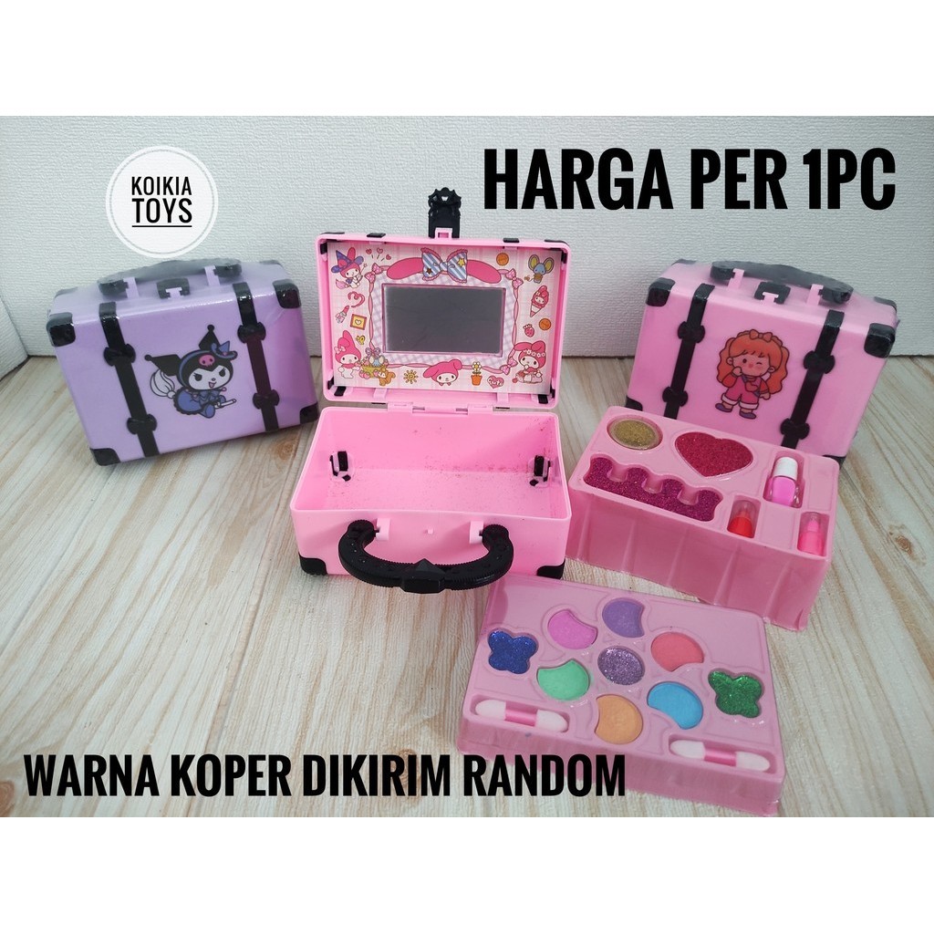 Jual Mainan make up rias boneka dengan koper isi lengkap | Shopee Indonesia