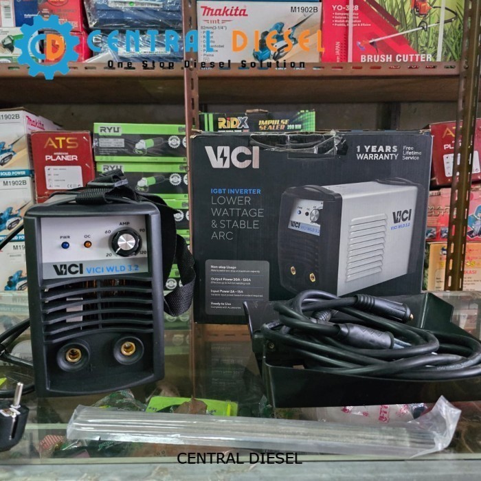 Jual Welding machine/ Mesin las listrik/ Trafo las inverter Vici WLD 3. ...