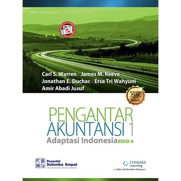 Jual Buku pengantar akuntansi 1 adaptasi indonesia edisi 4 carl s warren james m reeve jonathan ...