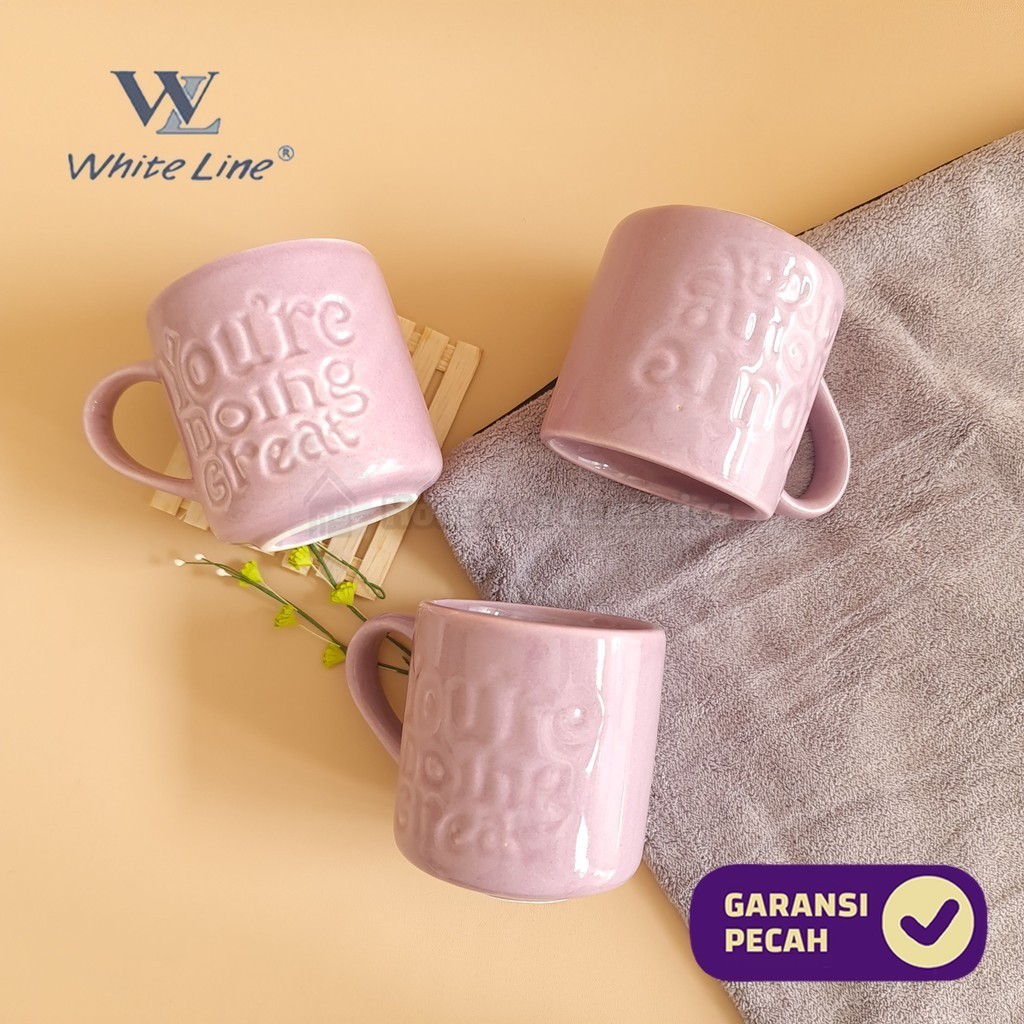 Jual WHITELINE Mug QUOTE Cangkir Gelas Keramik Lucu Unik Hadiah Gift ...