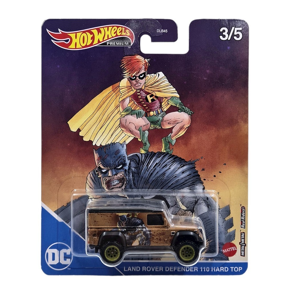 Jual Hot Wheels Premium Batman Series Land Rover Defender 110 Hardtop ...