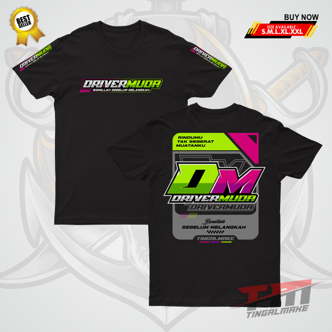 Jual VISSION OFFICIAL DTF | DM Driver Muda Vol 6 Unisex - Kaos Distro ...