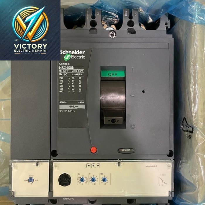 Jual Schneider Compact NSX400N 4P 400A 50kA MCCB (Molded Case Circuit ...