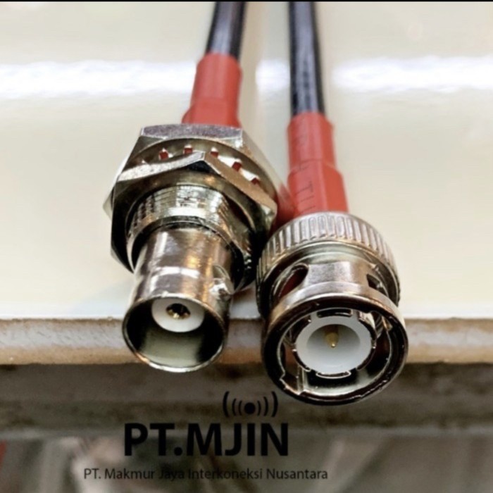 Jual JD99 Kabel Jumper Rg58 BNC male ke BNC female Bulkhead Panjang 15 Meter | Shopee Indonesia