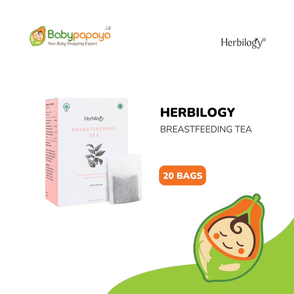 Jual HERBILOGY Breastfeeding Tea 20 Bags | Shopee Indonesia