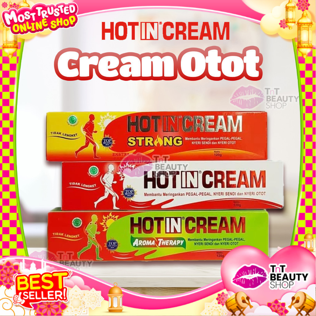 Jual HOT IN CREAM Tube - Strong - Aromatherapy 60gr - 120gr | TnT ...