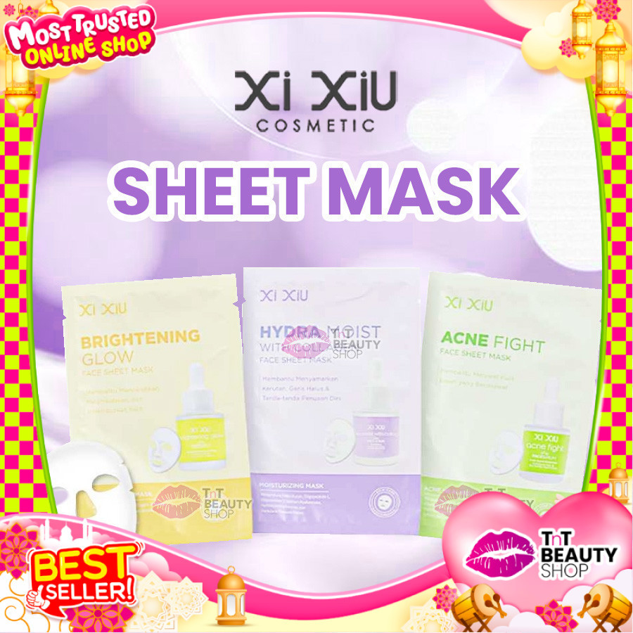 Jual Xi Xiu Sheet Mask 22ml - Face Sheet Mask | TnT Beauty Shop ...