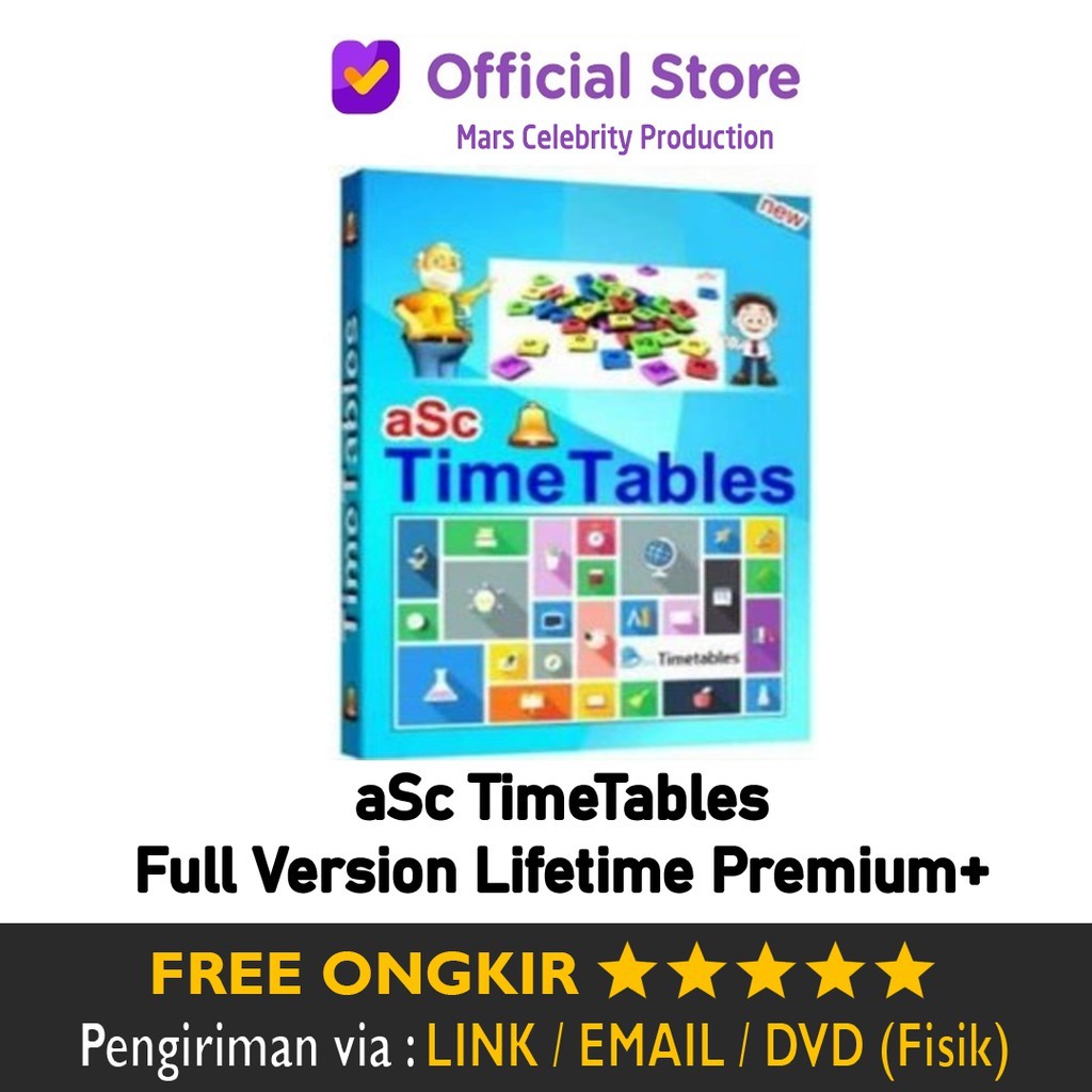 Jual aSc Timetables Full Version | Shopee Indonesia