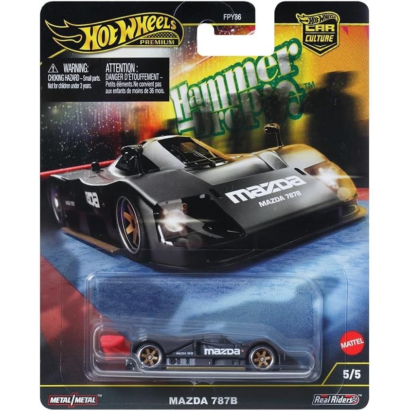 Jual Hot Wheels HRW08 Mazda 787B Car Culture Hammer Drop Murah | Shopee ...