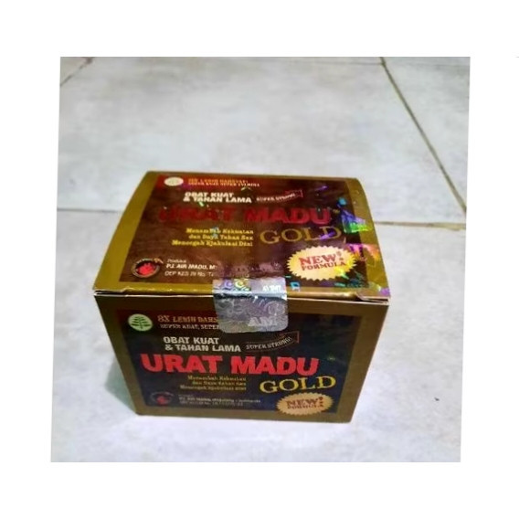 Jual URAT MADU GOLD 1 BOX | ORIGINAL DAN AMAN COD | Shopee Indonesia