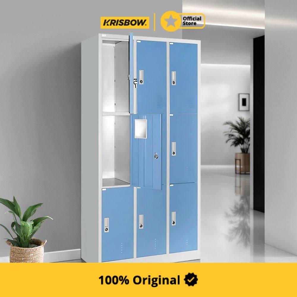 Jual Krisbow Loker 9 Pintu - Biru | Shopee Indonesia