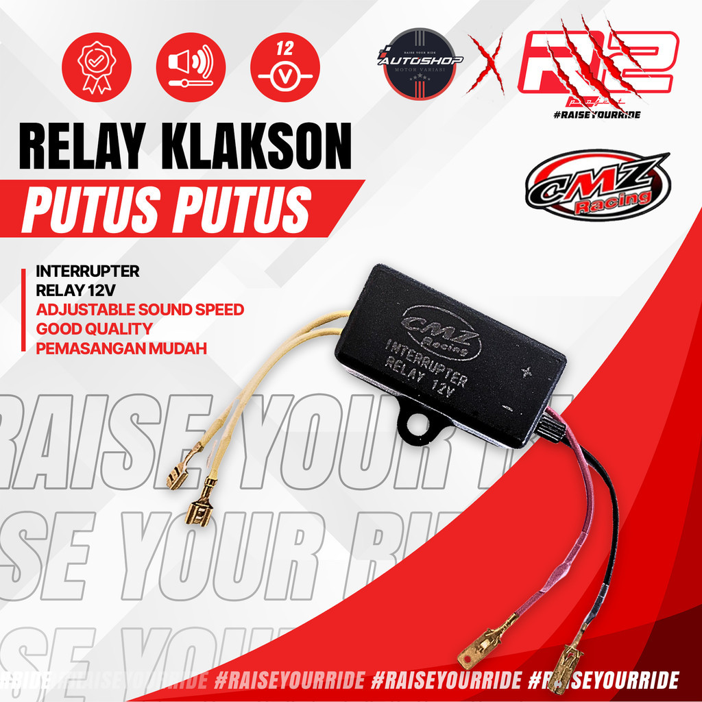 Jual Relay Flasher KLAKSON PUTUS2 Model Flasher Relay Interrupter 12V ...
