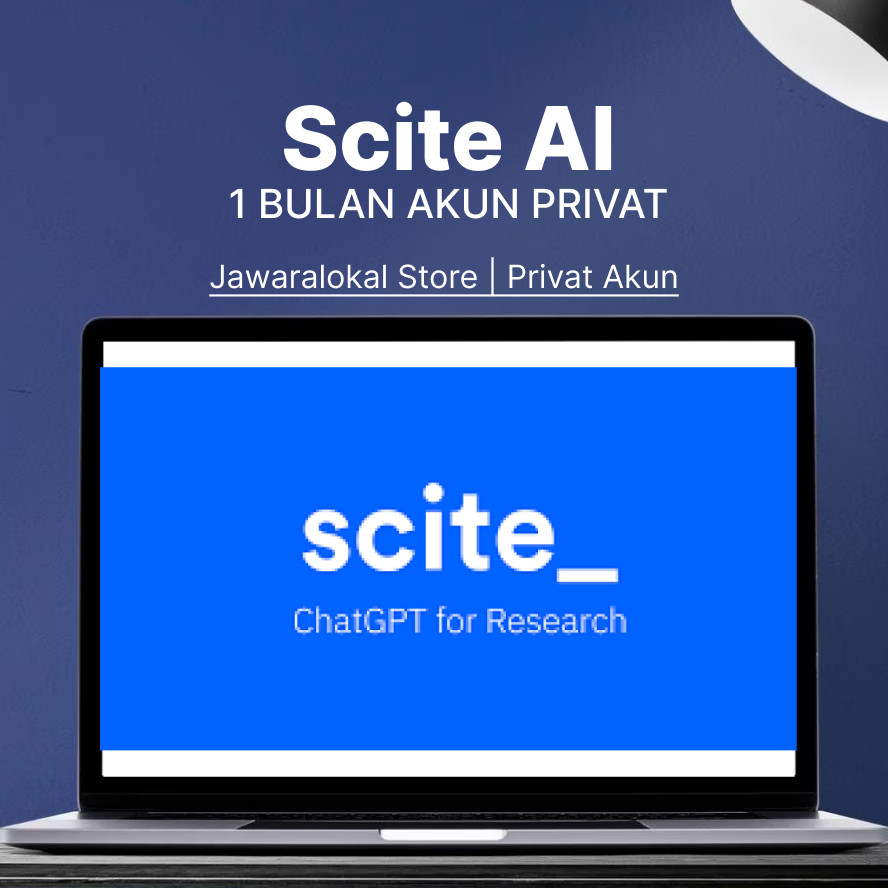 Jual SCITE AI PREMIUM | 1 BULAN AKUN PRIVAT | ChatGPT For Research | Shopee Indonesia