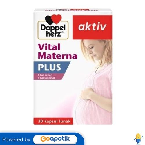 Jual Doppelherz Aktiv Vital Materna Plus Box 30 Kapsul | Shopee Indonesia