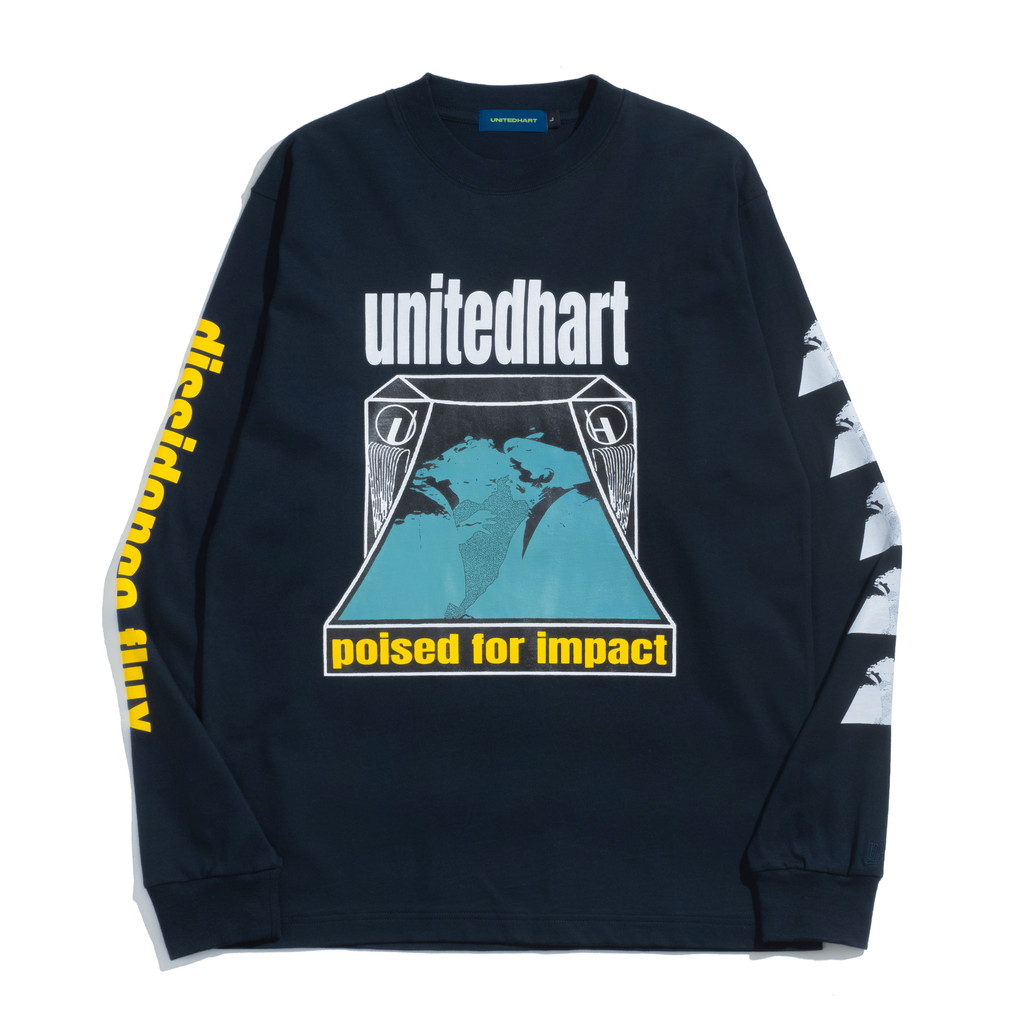 Jual UH! Long Sleeve Heavyweight Cotton - IMPACT NAVY | Shopee Indonesia
