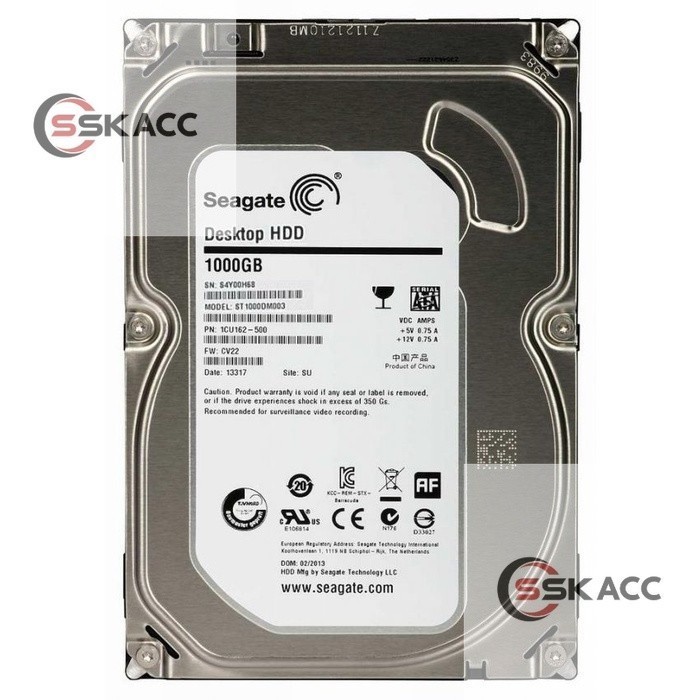 Jual Hardisk Seagate Internal PC 1TB HDD SATA 3.5" / Hdd Hard Disk 1 TB ...
